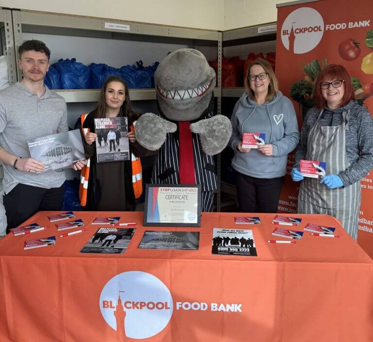 Blackpool Food Bank scoops national award for tackling loan sharks ...